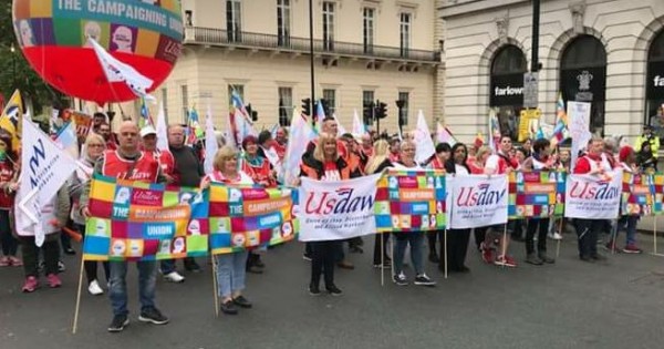 NSSN 390: Support the USDAW Dagenham Tesco strike | National Shop ...